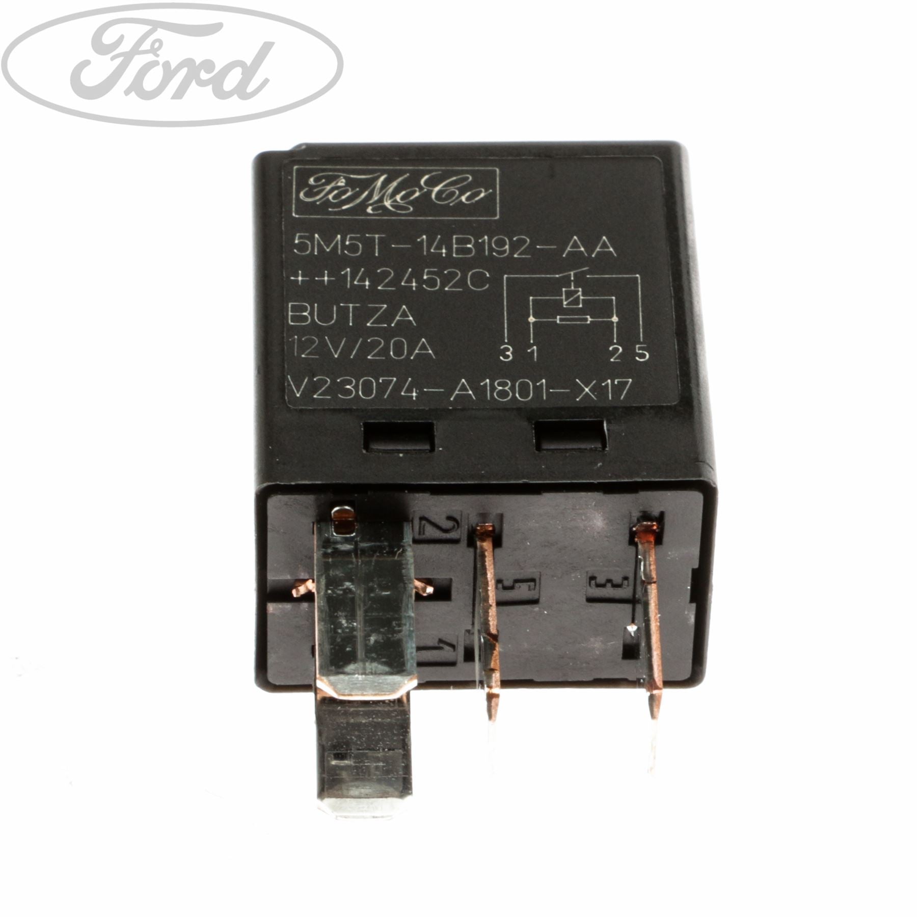 RELAIS 20 AMP 4 FLACHSTECKER | Ford Onlineshop