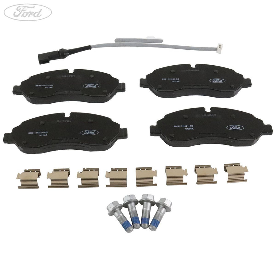 Original Ford Bremsbeläge | Bremsbeläge für vorne und hinten für Ford ...