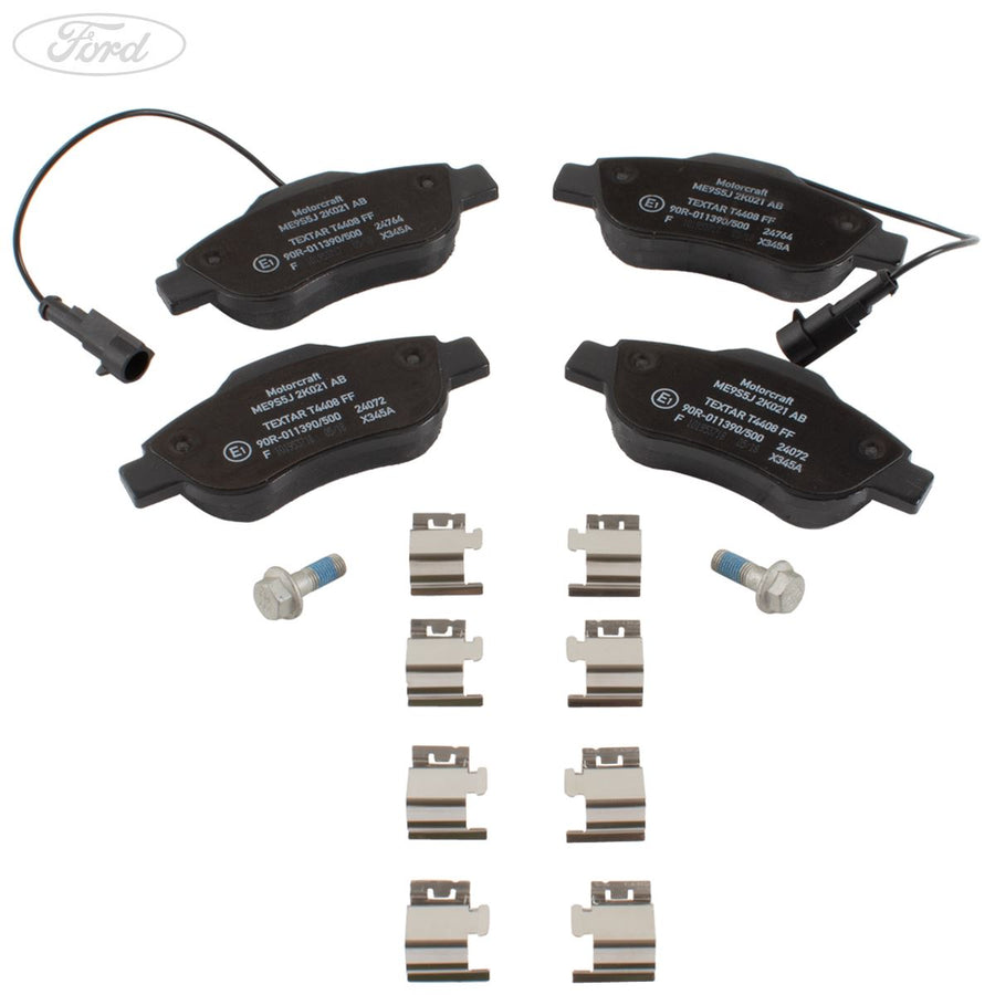 Original Ford Bremsbeläge | Bremsbeläge für vorne und hinten für Ford ...